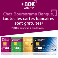 BOURSORAMA BANQUE : Toutes les cartes bancaires sont gratuites sans ...